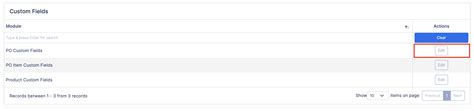 adding custom fields to a purchase order form team procure