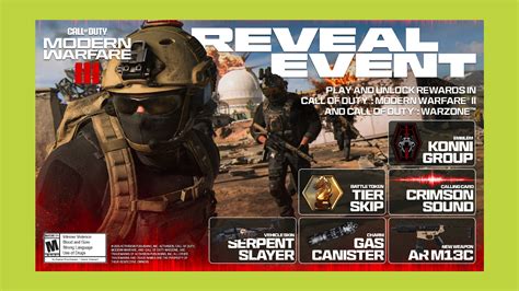 Call Of Duty MW Reveal Event Start Time Rewards And What To Expect