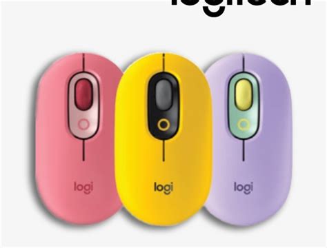 Logitech Pop Wireless Mouse With Emoji Button Wilcon Distribution
