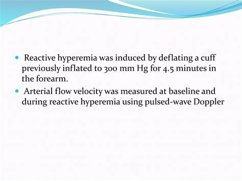 Aortic Stiffness And Endothelial Function In Patients Ppt