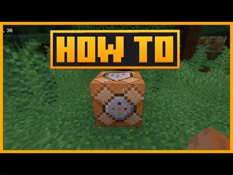 HOW To TELEPORT Using COMMAND BLOCKS In Minecraft Bedrock YouTube
