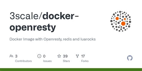 GitHub Scale Docker Openresty Docker Image With Openresty Redis And Luarocks