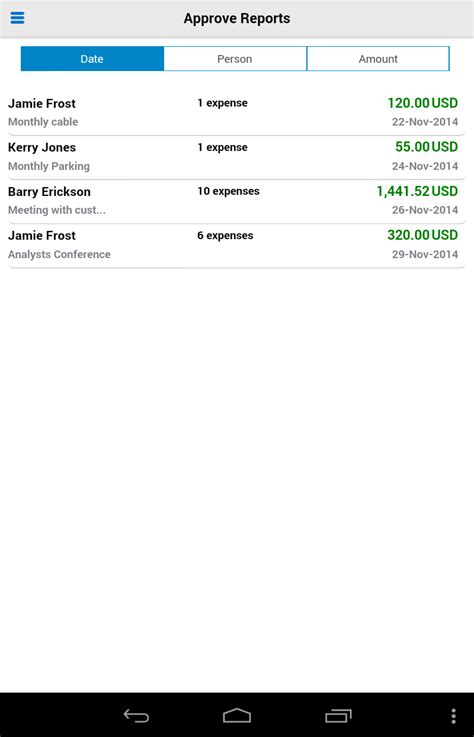 Oracle Fusion Expenses Apk Para Android Descargar