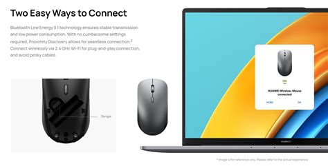 Huawei Wireless Mouse Cd Dual Mode Office Laptop Desktop Bluetooth Usb Peripherals Take