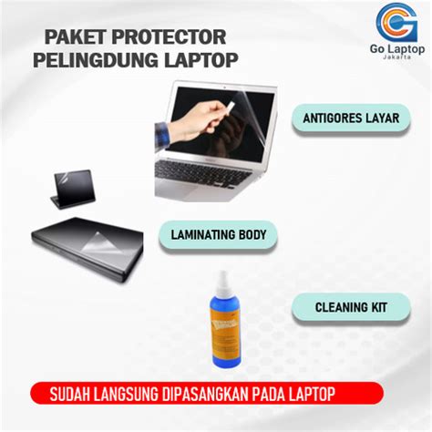 Jual Paket Perlindungan Laptop Lengkap Bergaransi Jakarta Pusat GO LAPTOP JAKARTA Tokopedia