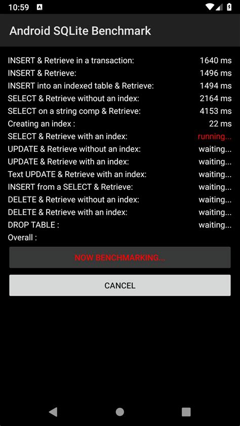 Descargar Android Sqlite Benchmark Apk Última Versión 12 Para Android