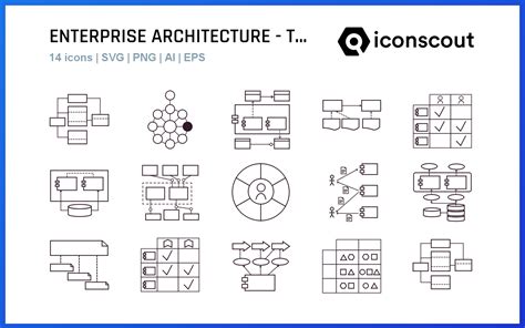 Enterprise Architecture TOGAF Icons By Alla Cheers | lupon.gov.ph