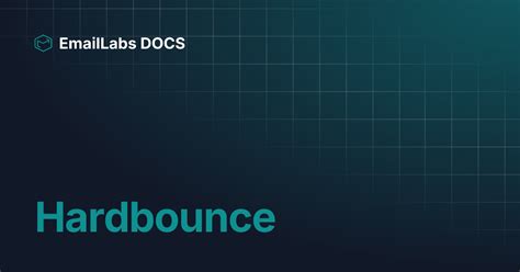 hardbounce emaillabs docs