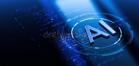 Artificial Intelligence And Big Data Ai Neural Network And Machine Learning Concept Stock Image