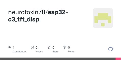 GitHub Neurotoxin Esp C Tft Disp
