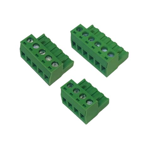 10 pcs female pluggable pcb screw terminal block connector shopee malaysia