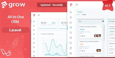 Codes Market Your Source For Premium Source Code Grow Crm Laravel