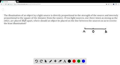 SOLVED The Illumination Of An Object By A Light Source Is Directly Proportional To The Strength