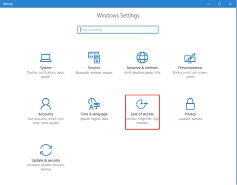 How To Use Ease Of Access In Windows