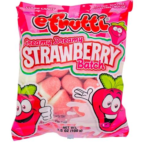 Efrutti Best Creamy Dreamy Strawberry Batch Candy Funhouse Candy