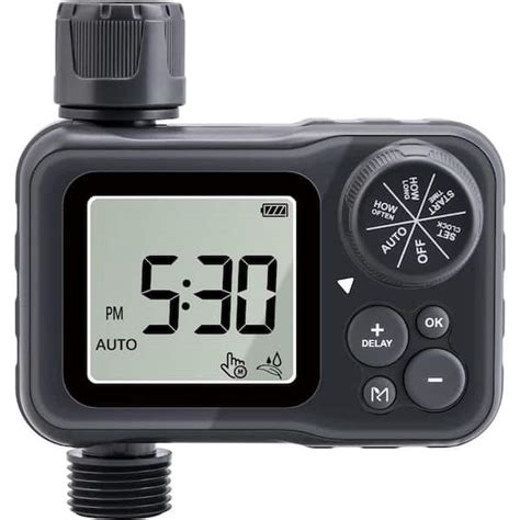Cubilan Water Timer For Garden Hose Water Hose Timer Outdoor Sprinkler Timer With Rain Delay