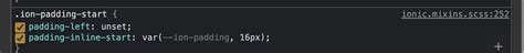 Ionic Build Prod Css Mixed Up Eg Ion Padding Start Ionic