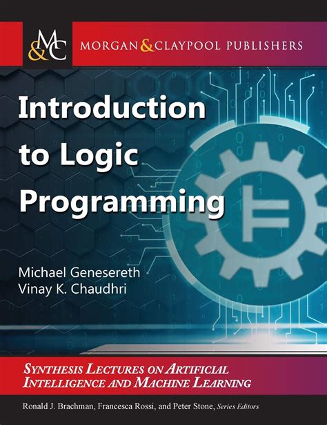 Buy Introduction To Logic Programming Synthesis Lectures On Artificial Intelligence And Machine