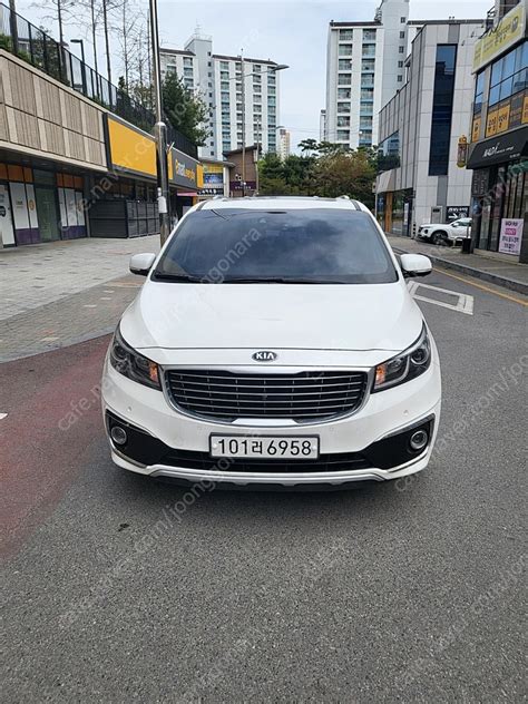 16년식 올뉴카니발 가솔린 7인승 리무진 화이트 풀옵션 기타 국산차 중고나라