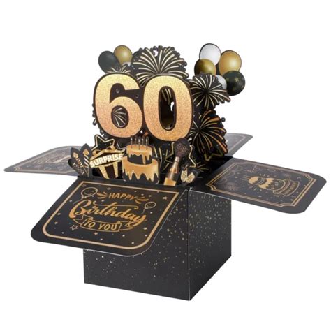 BOFUNX BIGLIETTO AUGURI Di Compleanno Pop Up D Biglietto Di Buon Compleanno EUR