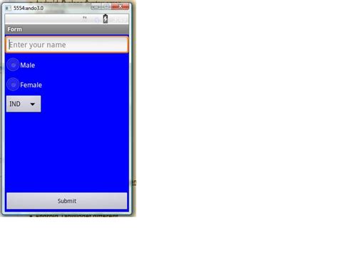 Java Reading And Displaying Form Data On Android Stack Overflow
