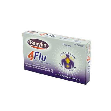 4 Flu Tablets 24s Ch Tralee Ireland