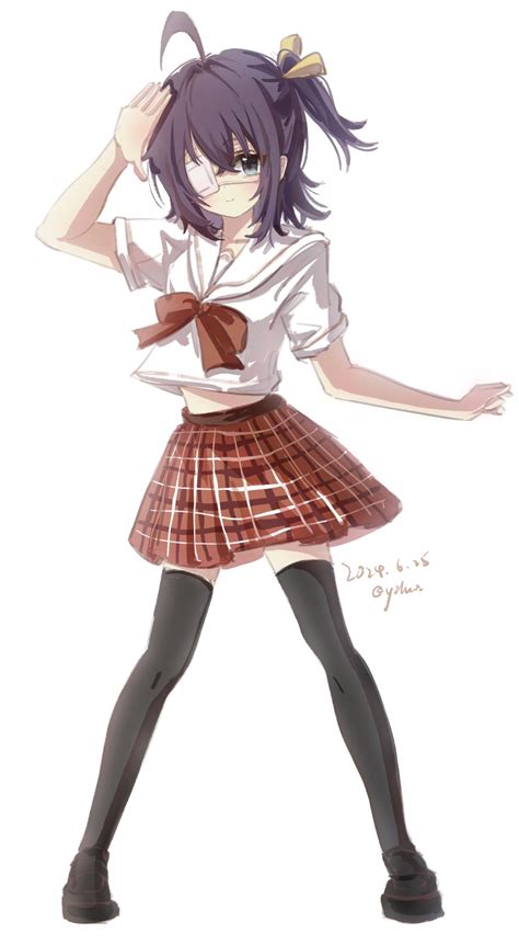 Takanashi Rikka Chuunibyou Demo Koi Ga Shitai Drawn By Yiluoz
