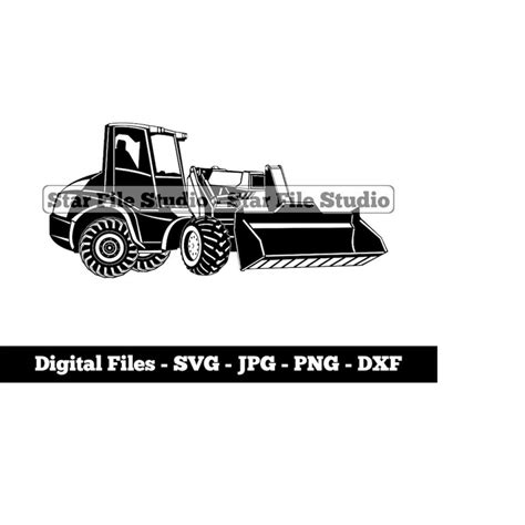 Telescopic Wheel Loader Svg Loader Svg Heavy Equipment Svg Inspire