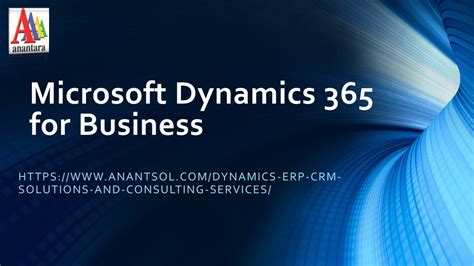 PPT Microsoft Dynamics 365 For Business PowerPoint Presentation Free Download ID 9062972
