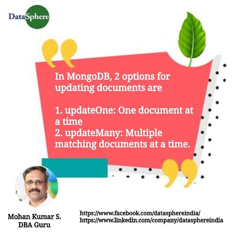 Datasphere On Linkedin Mongodb Oracle Sqlserver Education Nosql Database Dba Mohankumars