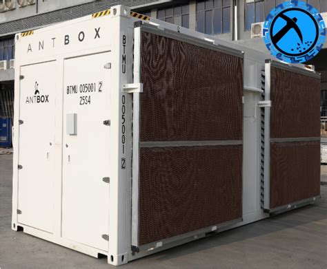 Bitmain Antbox N5 Mobile Mining Container 20hq 658kw Outdoor V2 New Millionminer