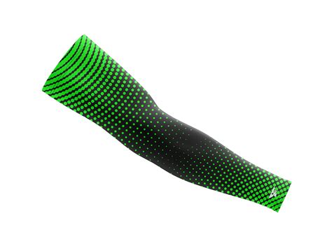 Green And Black Compression Sleeve