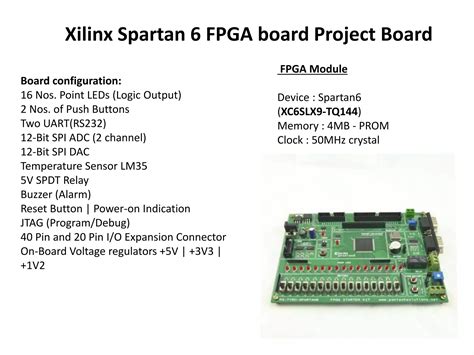 Introduction To Fpga And Projects Overview Ppt