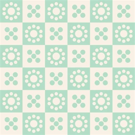 Premium Vector Retro Seamless Pattern With Colorful Geometric Shapes Checkerboard Seamless Pattern