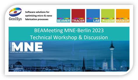 Beameeting Mne 2023 Berlin Germany Genisys Gmbh
