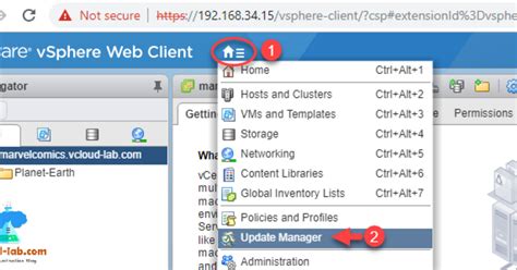 Configure The Vmware Update Manager Proxy Settings Using Vsphere Web Client Vgeek Tales From