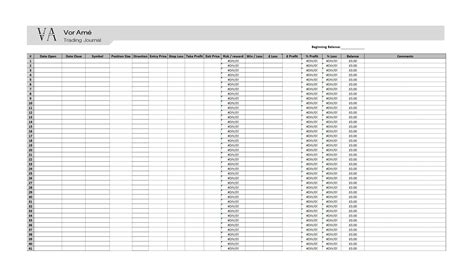 40 Free Trading Journal Templates Excel Pdf Templatearchive