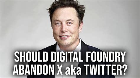 Should Digital Foundry Abandon X Aka Twitter Youtube