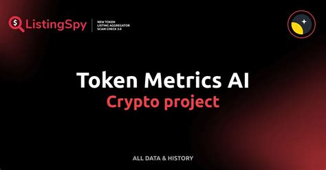Token Metrics Ai Crypto Project Tmai Token Listings Events Analysis Listingspy