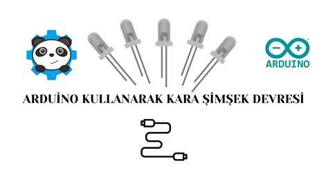 Arduİno Kullanarak Kara ŞİmŞek Devresİ Youtube