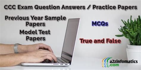 Ccc Exam Sample Mcq Paper Previous Year Question Answer Set K
