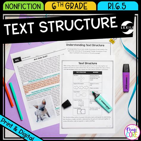 Text Structure 6th Grade Ri 6 5 Magicore