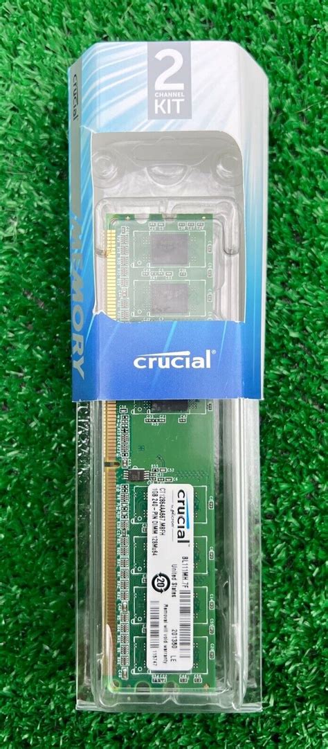 Used Crucial 2x 1gb Pc2 5300 Ddr2 667mhz 240 Pin Dimm Memory Module