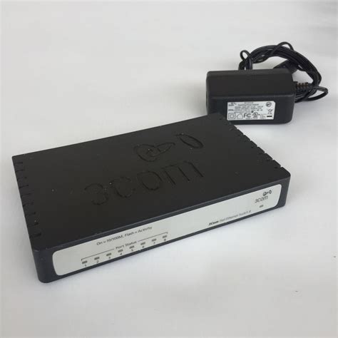 Switch 8 Portas Fast Ethernet 10 100 Mbps 3com 3c16708 Item Info And Eletro 3com Usado 41211134