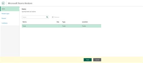 Teams Restore Veeam Backup For Microsoft 365 Guide