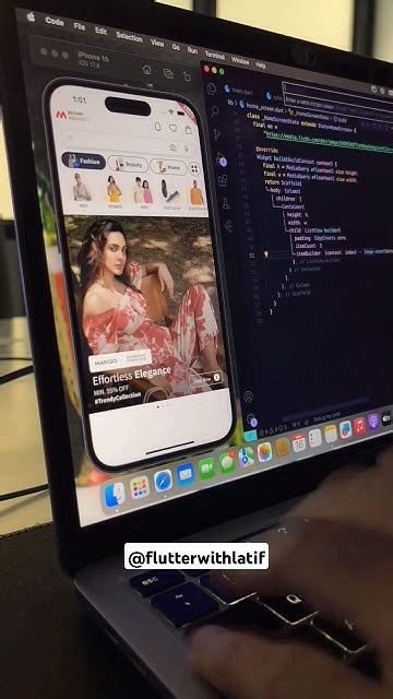 Flutter Myntra Clone Appviral Flutter Trending Reels Videos Coding Tutorial App Ios