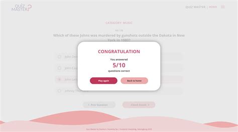 GitHub Devinardya Mandatory Uxdesign Trivia Game Created With ReactJS And Open API