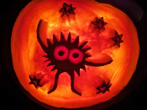 Soot Sprite Pumpkin Rghibli