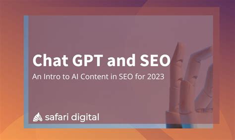 Chatgpt For Seo A Cautionary Guide For Ai Content In Seo