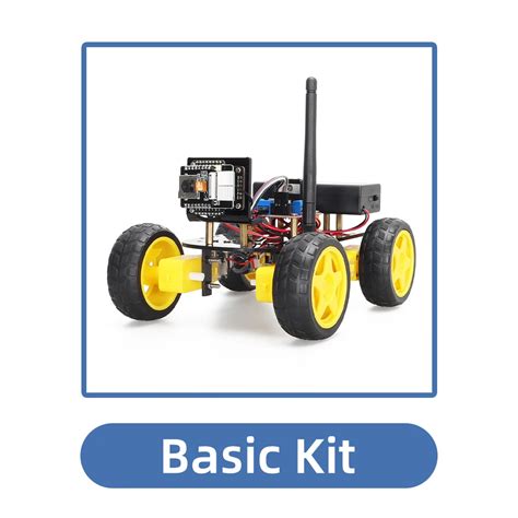 kit de inicio de robot esp32 para programación arduino con cámara y